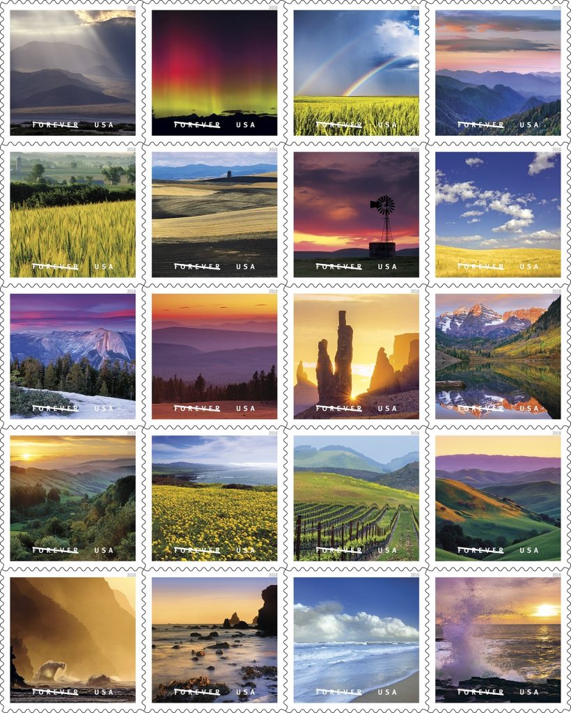 USPS O Beautiful Stamps by Gary Crabbe - Gary Crabbe - Enlightened ...