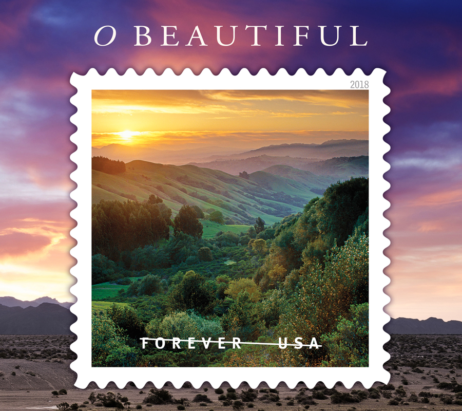 USPS O Beautiful Stamps by Gary Crabbe - Gary Crabbe - Enlightened ...