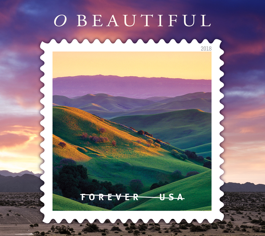 USPS O Beautiful Stamps by Gary Crabbe - Gary Crabbe - Enlightened ...